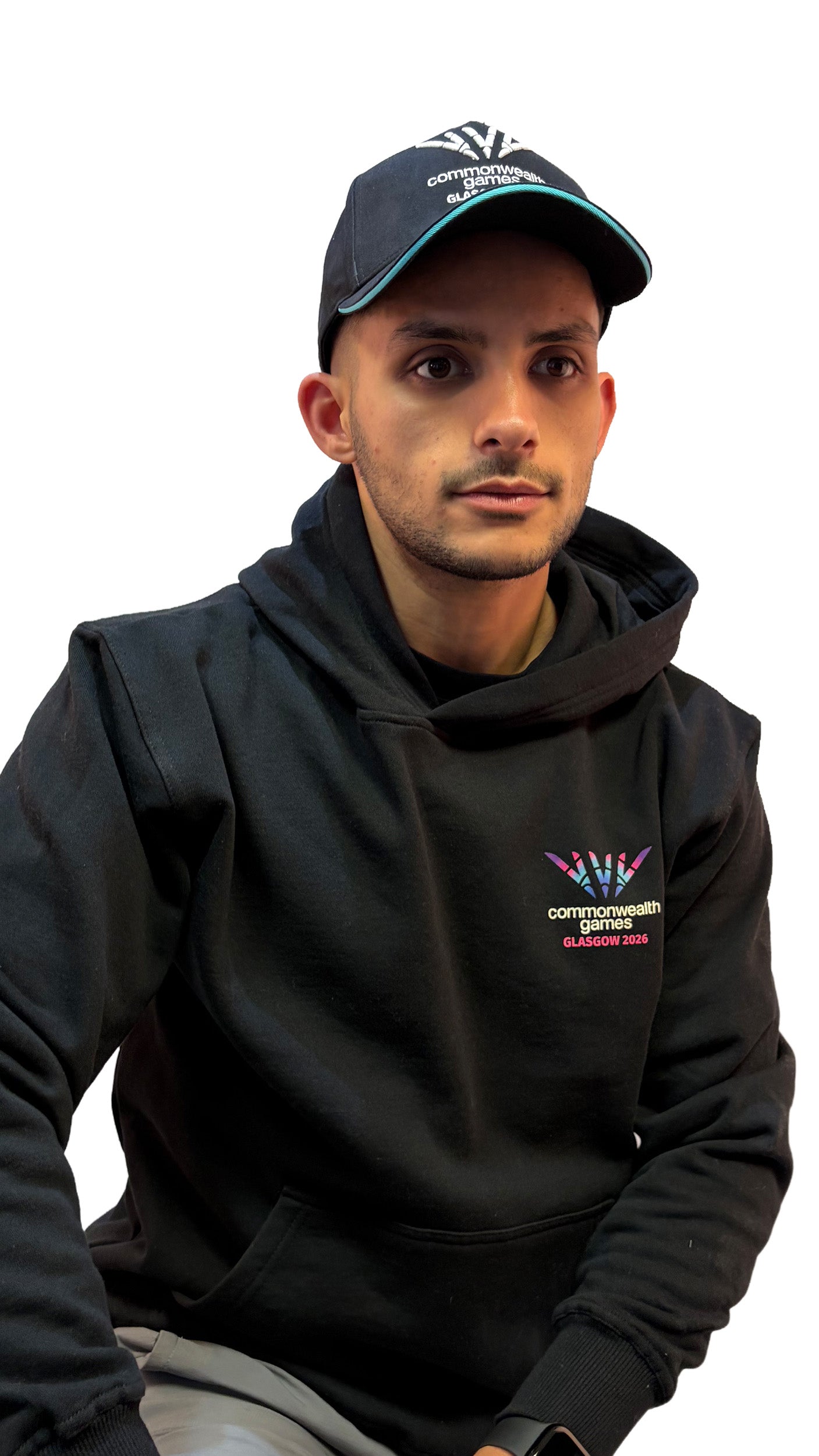 Glasgow 2026 Single Colour 3D Logo Sandwich Baseball Cap – Official ...