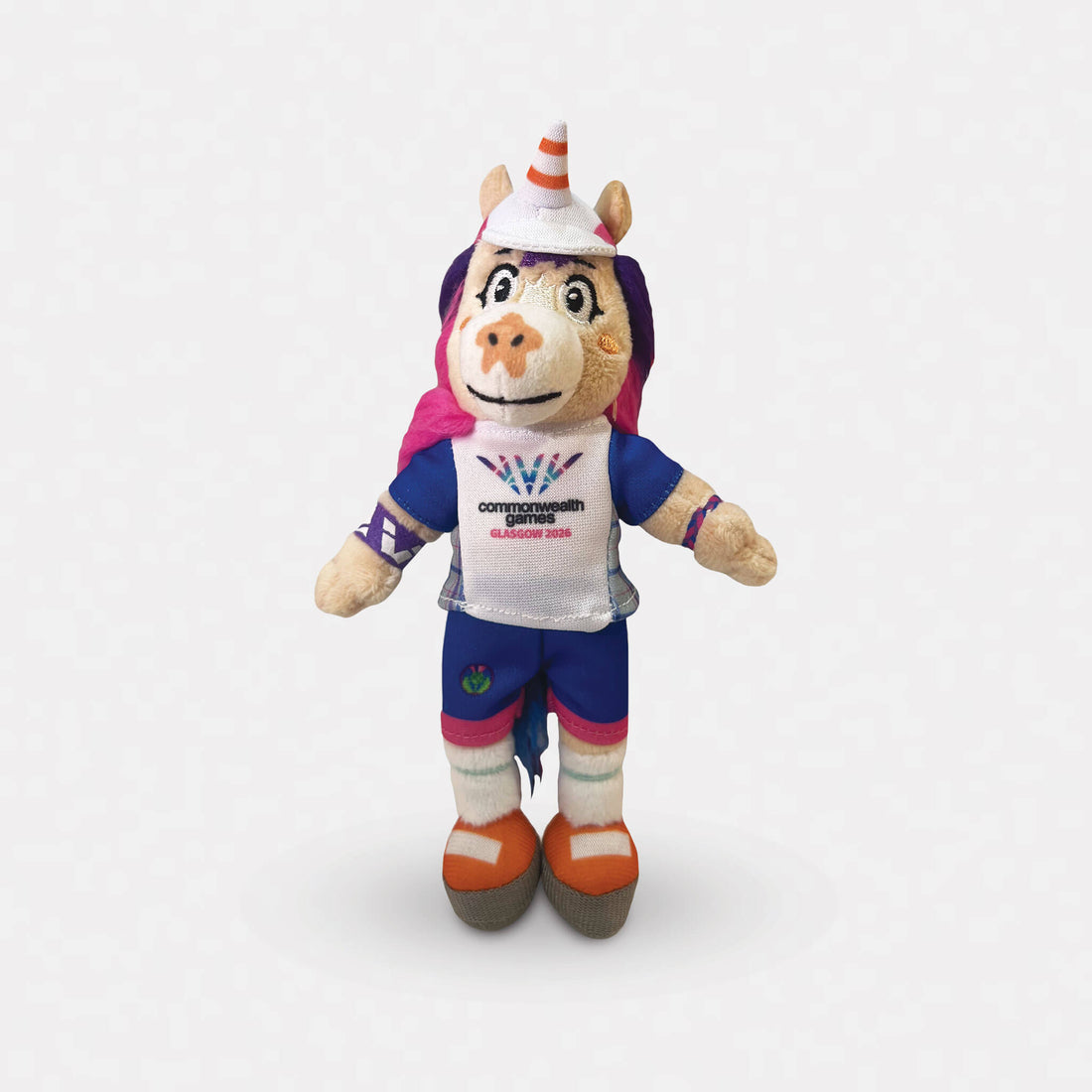 Glasgow 2026 Finnie Mascot - 15cm – Official Glasgow 2026 Commonwealth ...